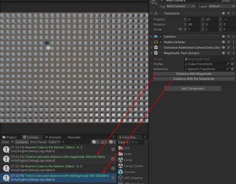 Agam S On Linkedin Advanced Unity Tips 5 When Comparing Distances 𝚜𝚚𝚛𝙼𝚊𝚐𝚗𝚒𝚝𝚞𝚍𝚎