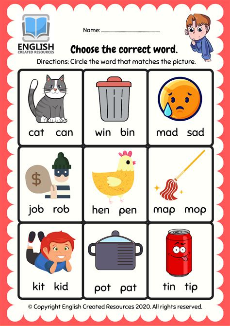 Cvc Words Activities