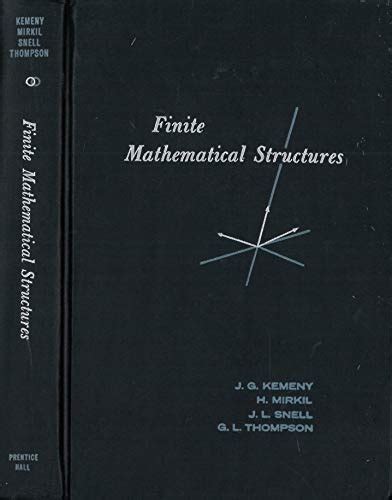 Finite Mathematical Structures Kemeny Jg Et Al Books