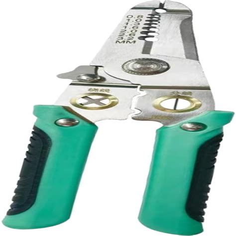 Precision Green Professional Stainless Steel Wire Cutter And Stripper Tool High Quality Cable