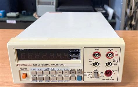 Advantest R6551 5 1 2 Místný Multimetr Aukro