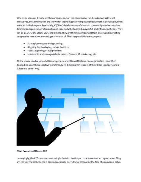 C Suite Executives That You Should Recognize And Get Attention Of 1
