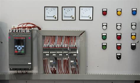 High Technology Industrial Machine Control By PLC Programing Log Stock Image Image Of