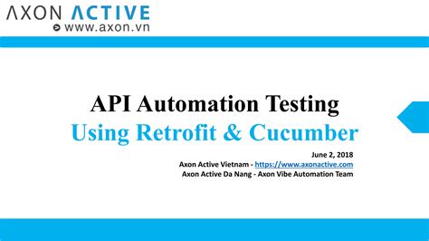 DN Scrum Breakfast API Automation Testing Using Retrofit Cucumber PPT