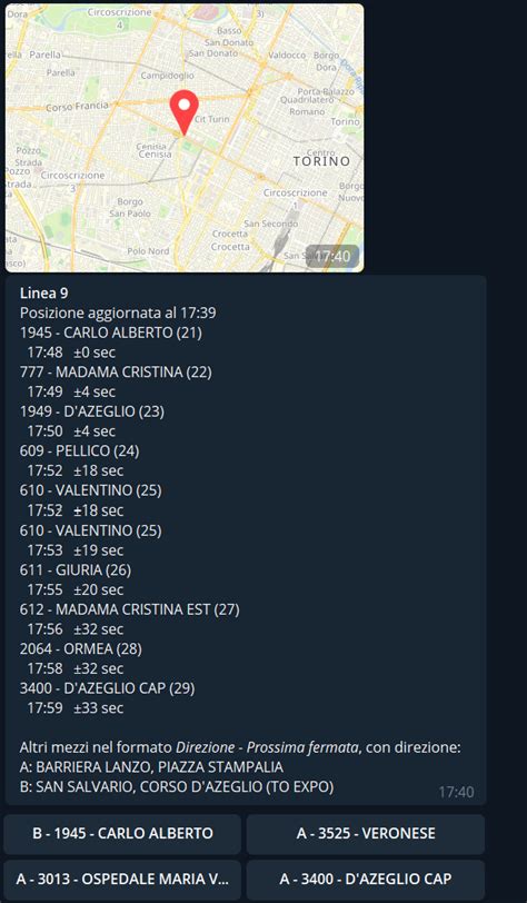 github gigianni gtttg using public gtfs real time data to create a public transport telegram bot
