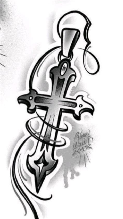 Cruz Para Cholos En 2023 Arte De Jirafas Maquinas De Tatuar Tattoos
