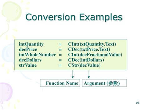 PPT Chapter 3 Variables 變數 Constants 常數 and Calculations