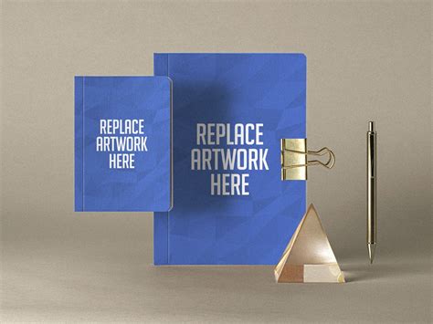 Notebook Set Cover Mockup Mockup Love