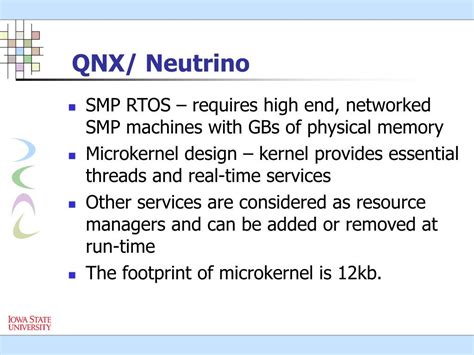 Ppt Commercial Real Time Operating Systems An Introduction Powerpoint Presentation Id 4153615