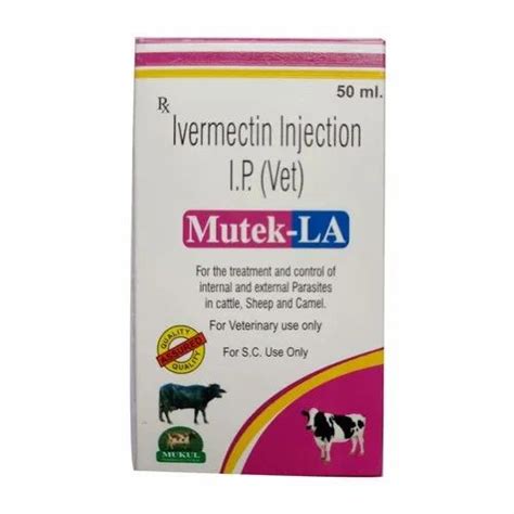 Mukul Ivermectin Injection Ip Vet At ₹ 558 Box In Noida Id 22521252930
