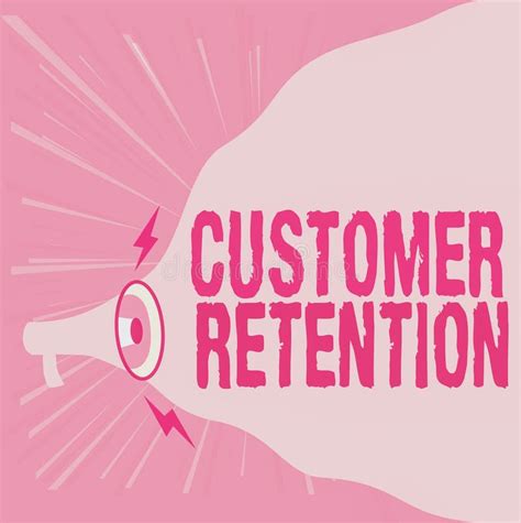 Writing Displaying Text Customer Retention Word Written On Keeping