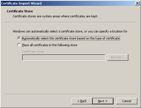 Iis Importing A Certificate And Private Key From A Pfx File