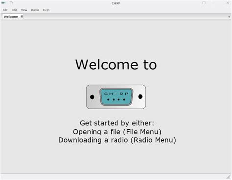 Chirp Gui Tool For Programming Ham Radios Linuxlinks