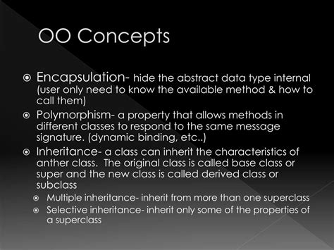 Ppt Object Oriented Database Management System Odbms Powerpoint