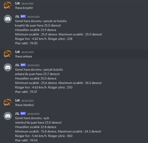 github sametjr discord weather bot