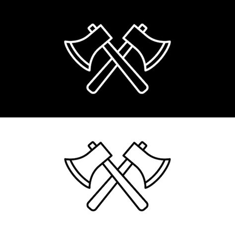 Premium Vector Axe Icon Vector Design Template