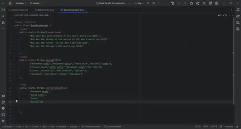 Suhani Yadav On Linkedin Task 2quiz App Project At Bharat Intern Ide Android