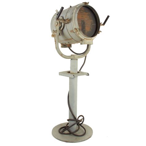 Original Us Wwii 1945 Dated Navy 12 Inch Signaling Search Light With