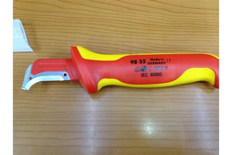 Нож для снятия изоляции с пяткой KNIPEX KN-9855 - выгодная цена, отзывы ...