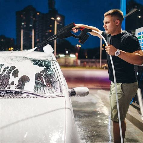 전기 무선 고압 자동차 세차기 건 휴대용 무선 충전식 다기능 클리너 폼 스프레이 정원 도구