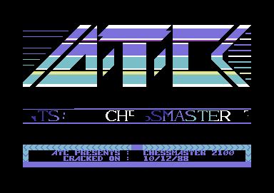CSDb Chessmaster 2100 By A Touch Of Class 1988