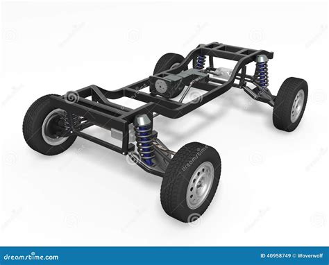Chassi Do Carro Imagem De Stock Imagem De Esporte Transporte 40958749