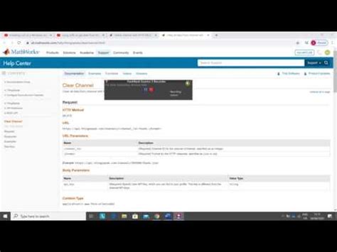 Clearing And Deleting A Channel In ThingSpeak Using CURL YouTube