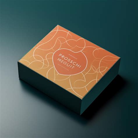 Premium Ai Image Square Box Packaging Mockup