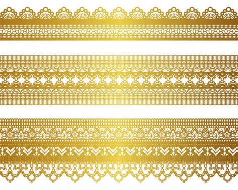 Gold Lace Pattern 23231 Free Eps Download 4 Vector