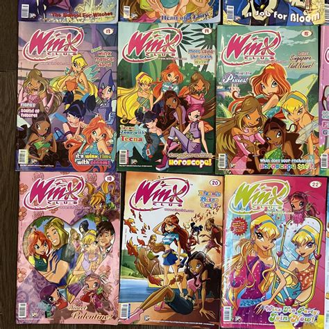 Im Selling This Winx Club Magazines Lot On Ebay Auction Rwinxclub