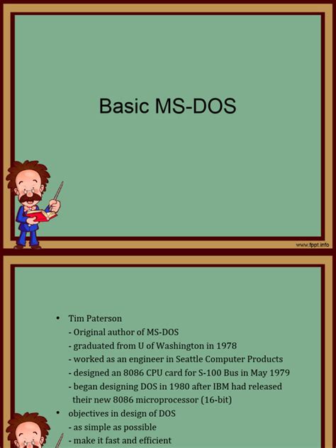 Basic Ms Dos Pdf Dos Computer File