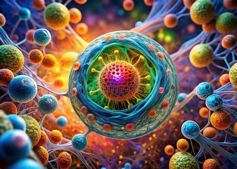 Unveiling The Cellular Architecture A Microscopic Journey Into The Nucleus And Endoplasmic