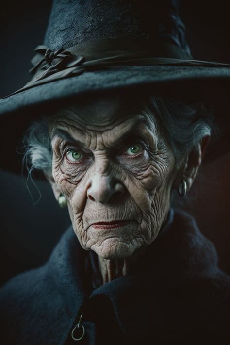 Crones And Crooked Ways 💀🔮 Scary Witch Face Drawing A Witch Face Old