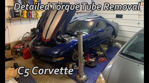 C5 Corvette Detailed Torque Tube Removal Youtube