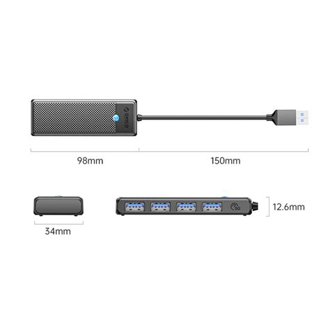 Orico 4 Port Usb3 0 Hub