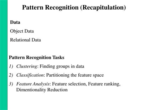 Ppt Pattern Recognition And Machine Learning Fuzzy Sets In Pattern