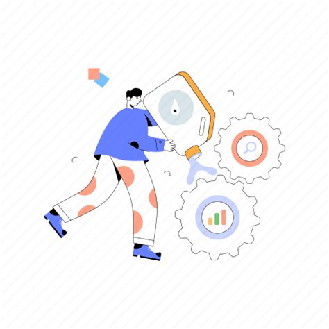 Svg Upgrade Optimization Enhancement Processing Lubrication Illustration Download On