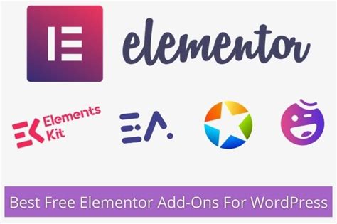 9 Free And Best Elementor Add Ons For Wordpress Wpshopmart