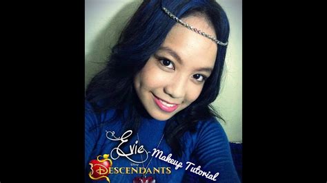Evie Descendants Makeup Tutorial Tmj Youtube