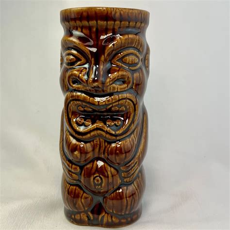 Vintage Orchids Of Hawaii Tiki Mugs Pre Owned