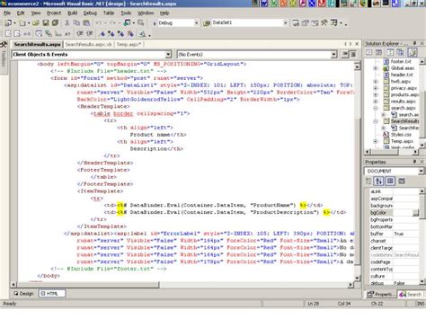 Cis Department Tutorials Asp Net Web Apps Vb 2003 E Commerce App 2