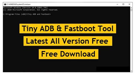 tiny adb and fastboot tool download all version latest free setup 2021