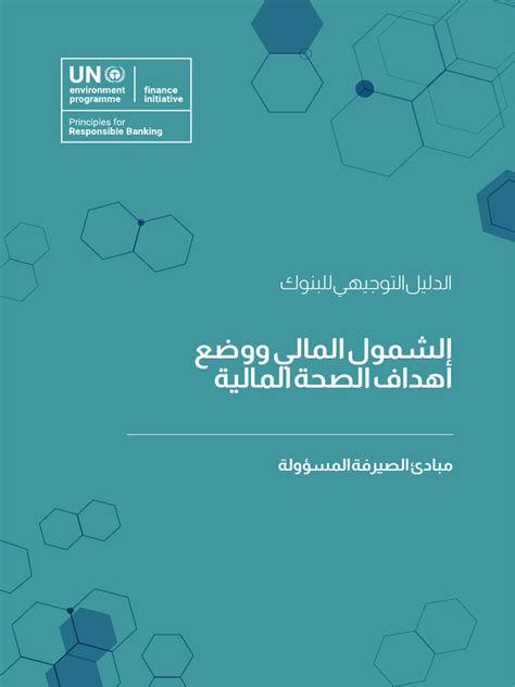 Prb Guidance Financial Inclusion Arabic D372 Pdf