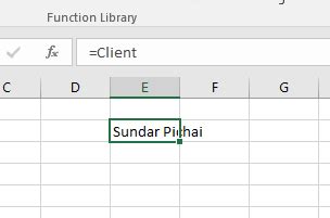 How To Use Names In Formulas In Excel