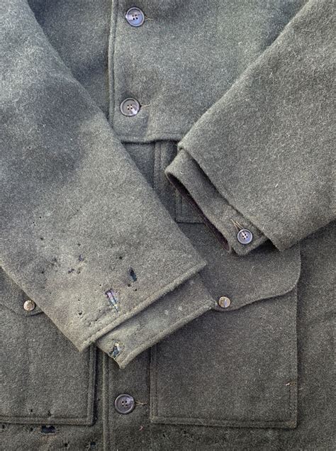 Filson Double Mackinaw Wool Cruiser 48 Green Cape Heavy Coat Jac 2xl