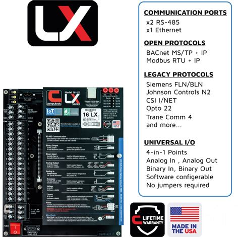 Lx Controllers Computrols Building Automation Systems Simplified