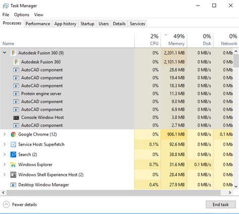 Memory Increase Autodesk Community