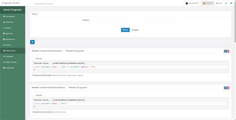 Explicación De Validaciones Documentación De Pragmatic
