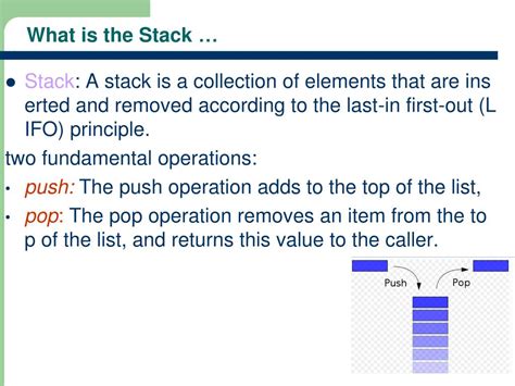 ppt the stack adt powerpoint presentation free download id 1212410