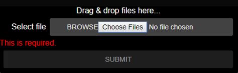 Choose Files Still Showing Ontop Of Browse Button Issue Shuyu